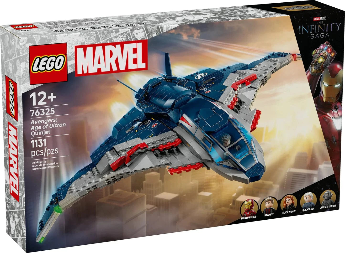 LEGO® Marvel Avengers: Age of Ultron Quinjet 76325 – Flipside Gaming