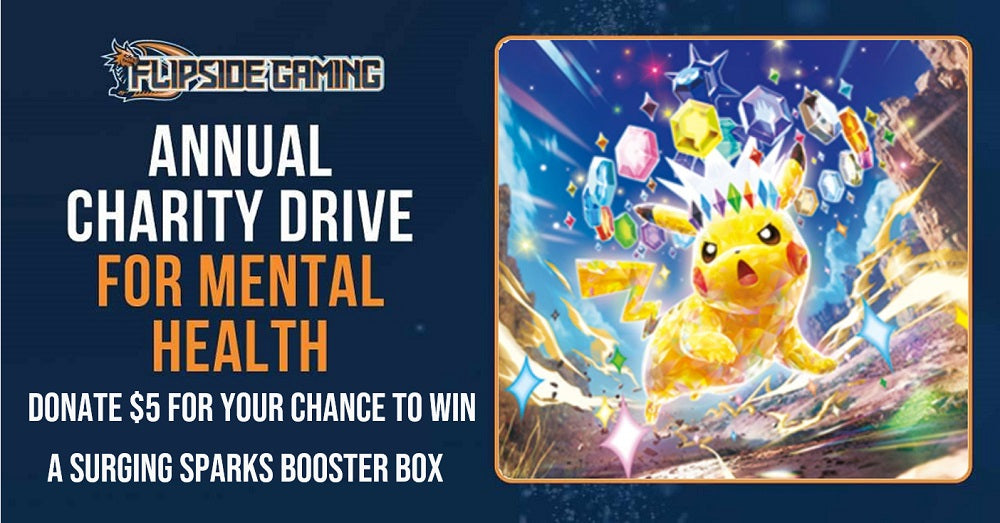 NAMI Fundraiser - Surging Sparks Booster Box Giveaway – Flipside Gaming