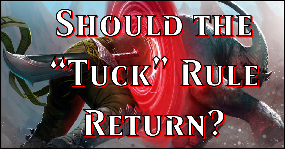 Commander: Should the "Tuck" Rule Return? – Flipside Gaming