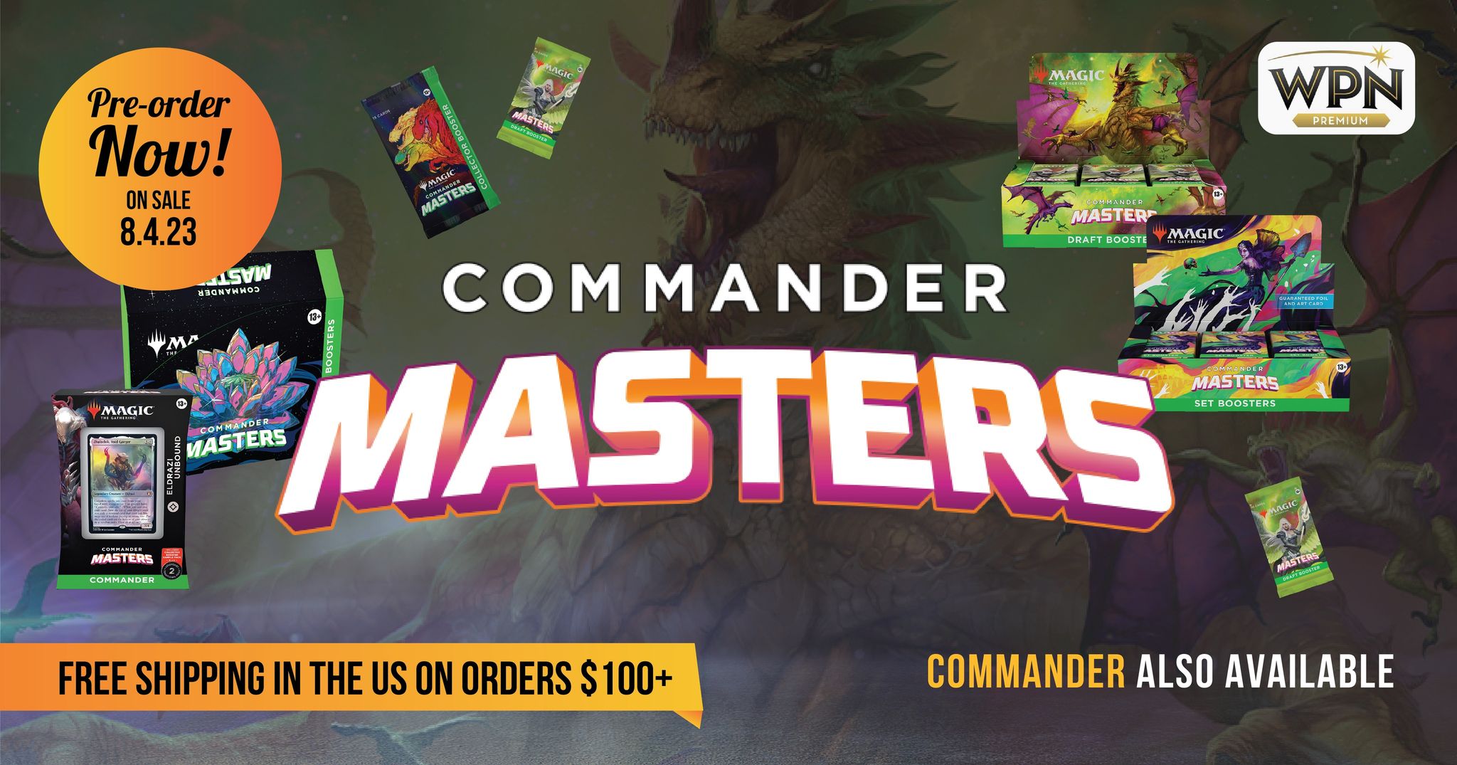 Commander Masters Sealed – Flipside Gaming