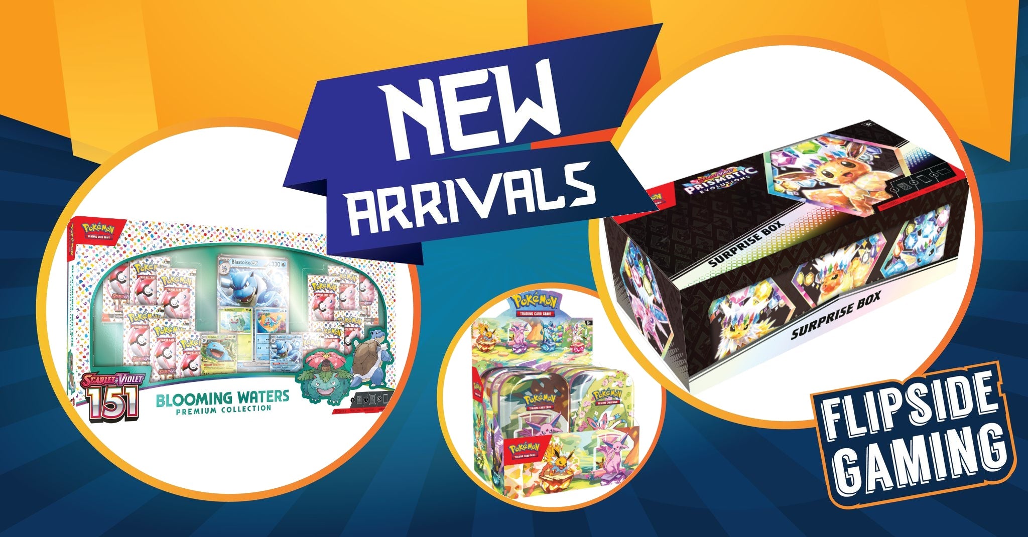 Pokemon Blooming Waters Premium Collection – Flipside Gaming