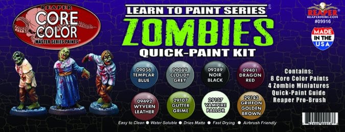Learn to Paint: Zombies Quick-Paint Kit – Flipside Gaming