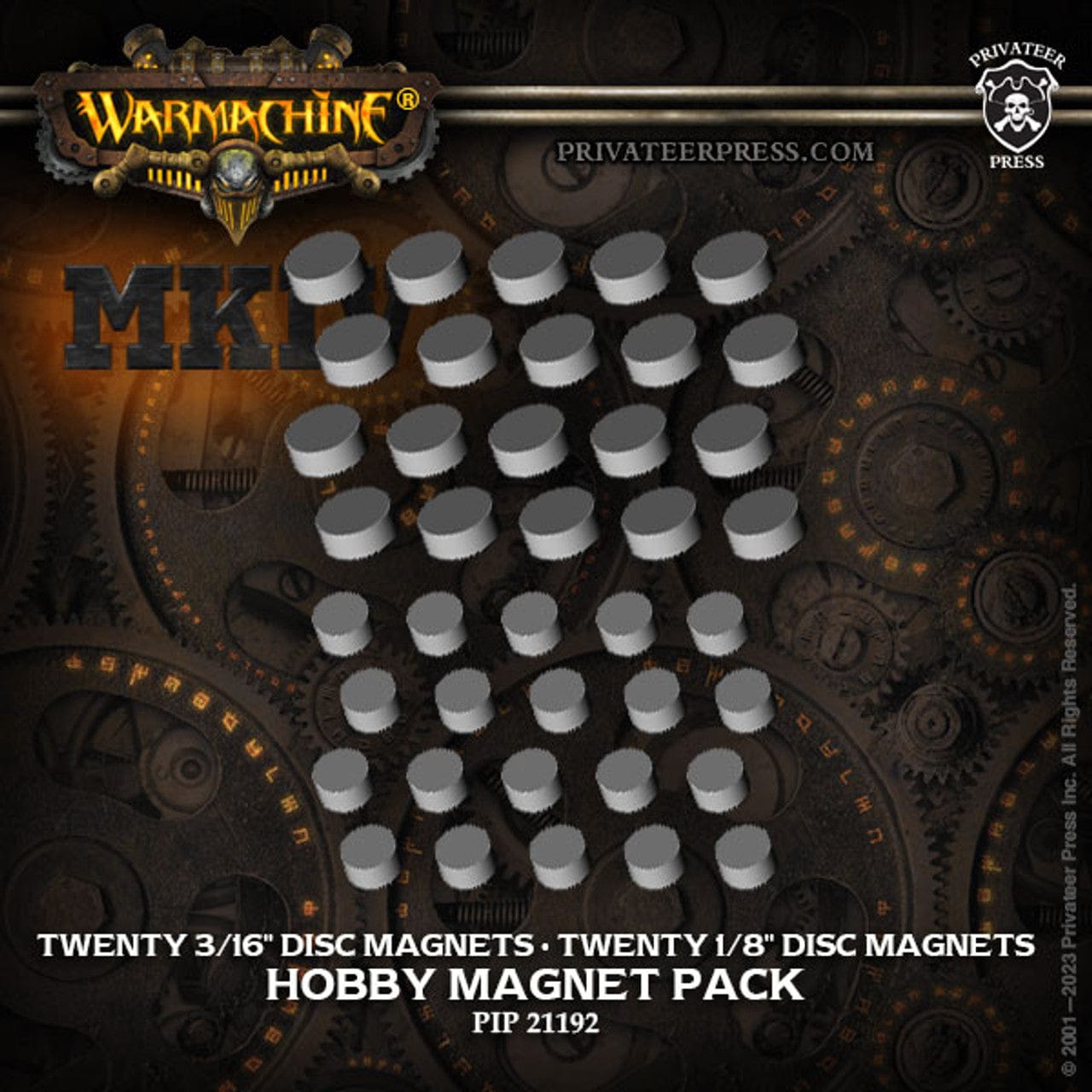 Warmachine MKIV: Hobby Magnet Pack – Flipside Gaming
