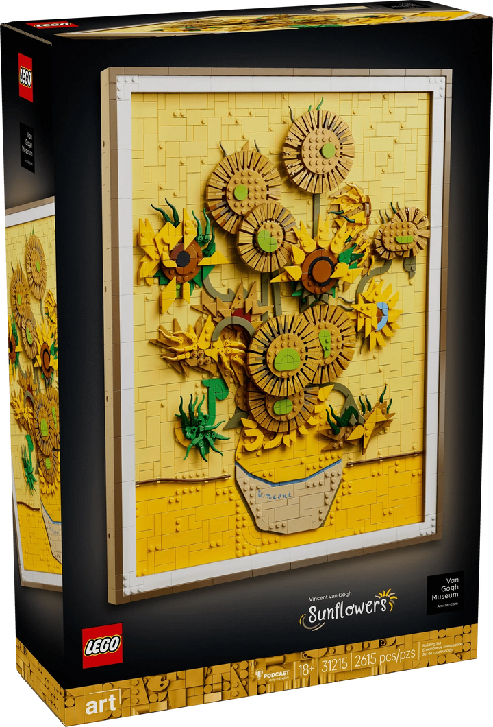 LEGO® ART Vincent van Gogh – Sunflowers 31215 – Flipside Gaming