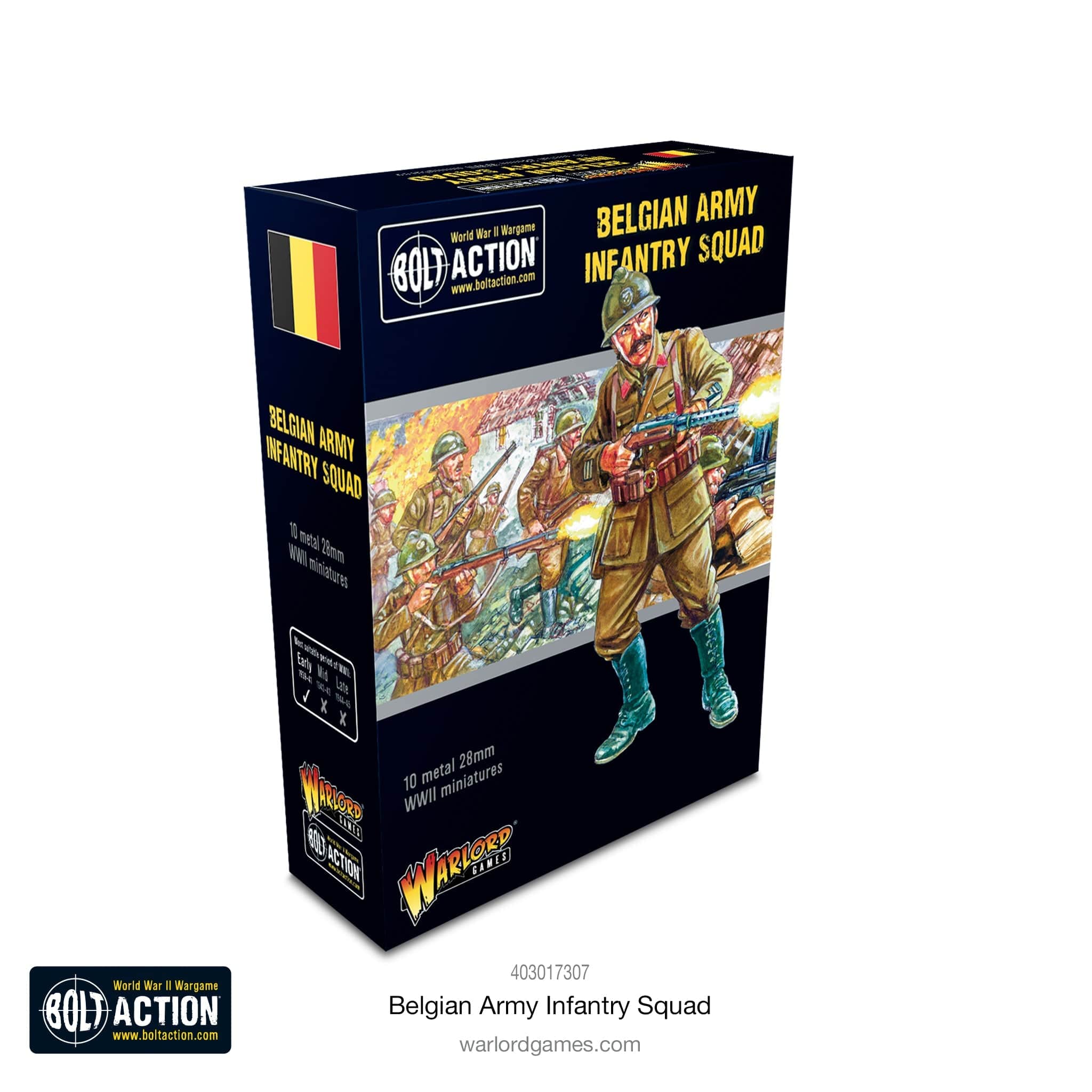 Belgian Army infantry squad – Flipside Gaming