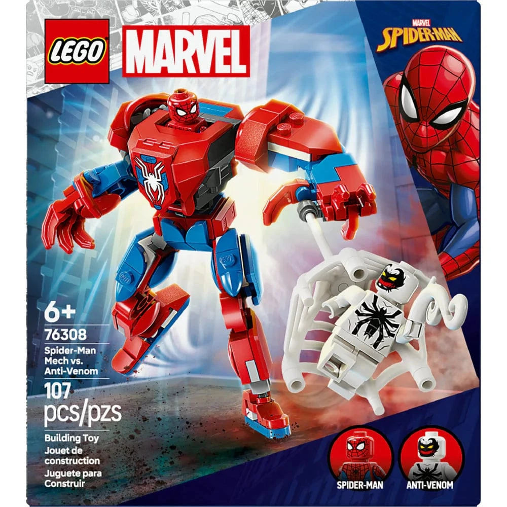 LEGO® Marvel Spider-Man Mech vs. Anti-Venom 76308 – FlipSide Gaming