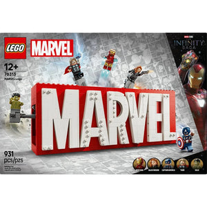 LEGO® Marvel - MARVEL Logo & Minifigures 76313 | FlipSide Gaming