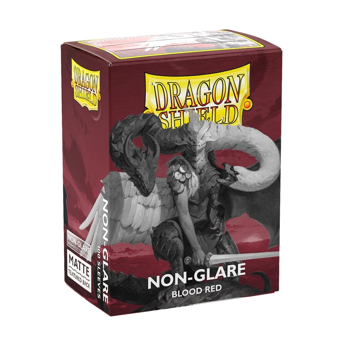 Dragon Shield Non-Glare Matte Blood Red (100ct) – Flipside Gaming