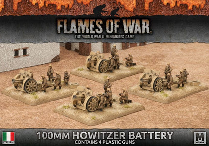 Mid-War: 100mm Howitzer Battery (x4 Guns Plastic) 4x 100/17 Guns ...