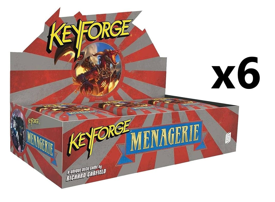 Keyforge: Menagerie [x6] Sealed Deck Display Case – Flipside Gaming