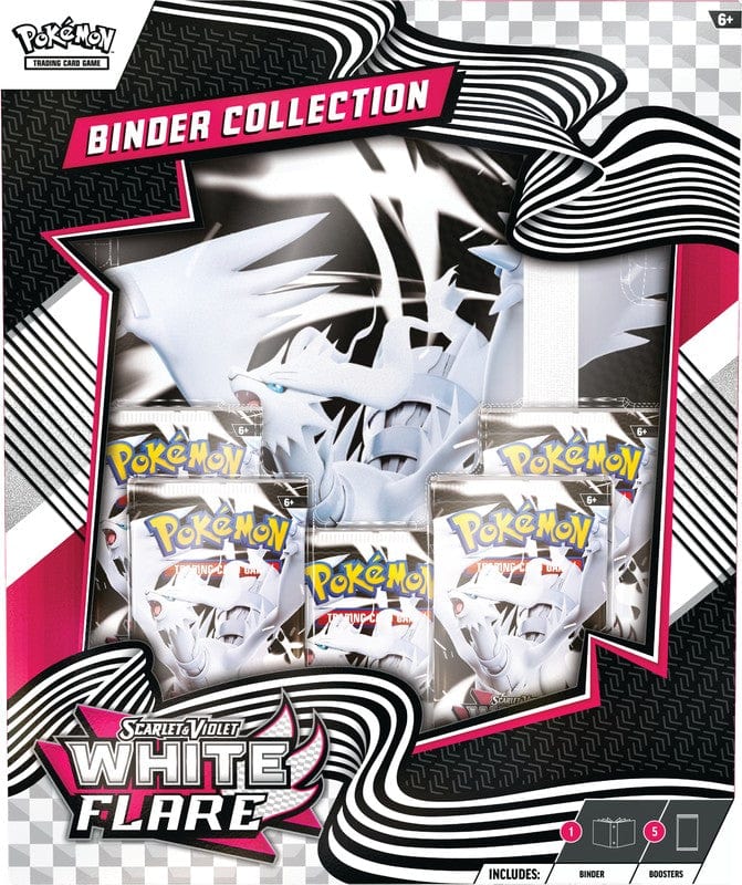 Pokemon White Flare SV10.5 Binder Collection – Flipside Gaming