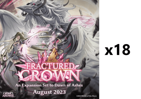 Grand Archive: Fractured Crown 18x Booster Sealed Case | FlipSide Gaming