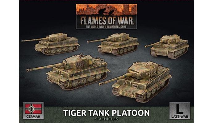 German Tiger Heavy Tank Platoon – Flipside Gaming