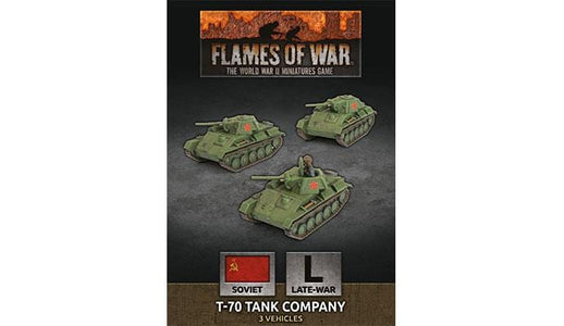 Soviet T70 Tank Company x3 Tanks | FlipSide Gaming