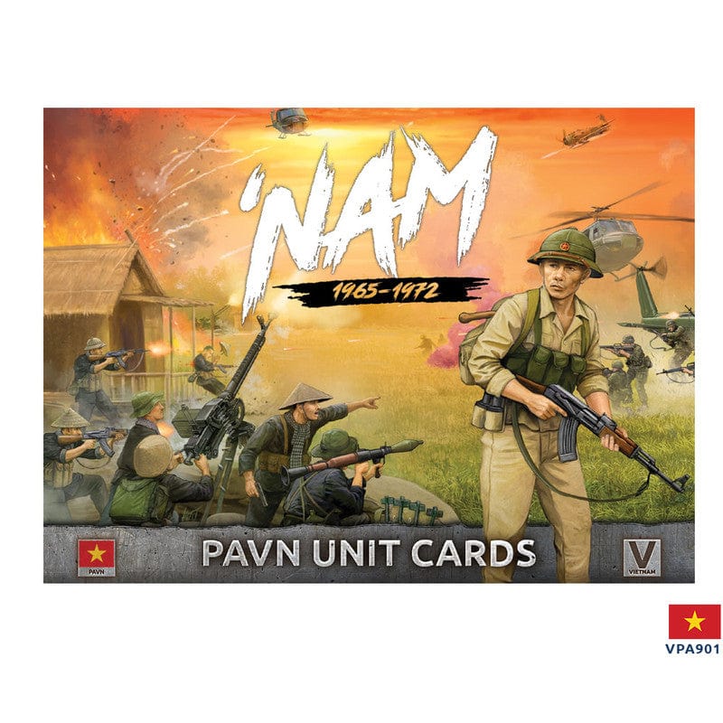 Unit Cards - PAVN Forces in Vietnam (x43 Cards) ('Nam) – Flipside Gaming