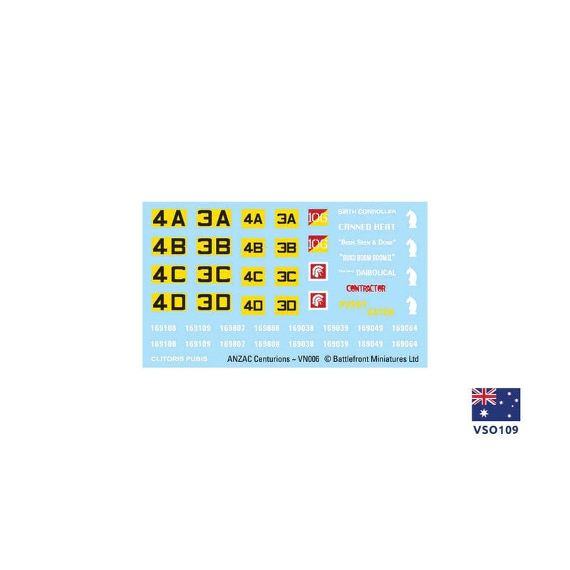 Centurion Decal Sheet ('Nam) – FlipSide Gaming
