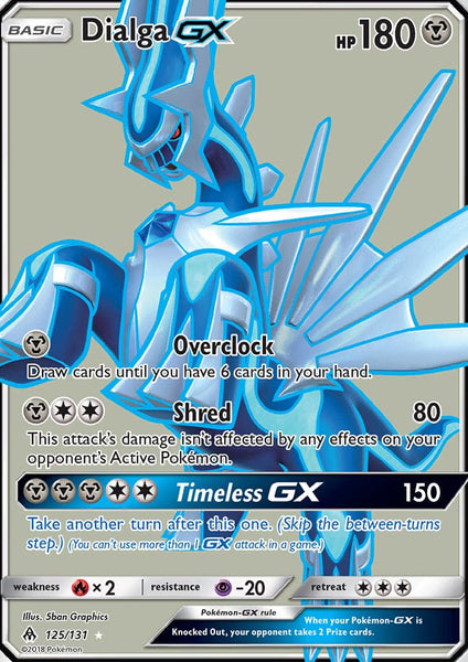 Pokemon Primal Dialga Card